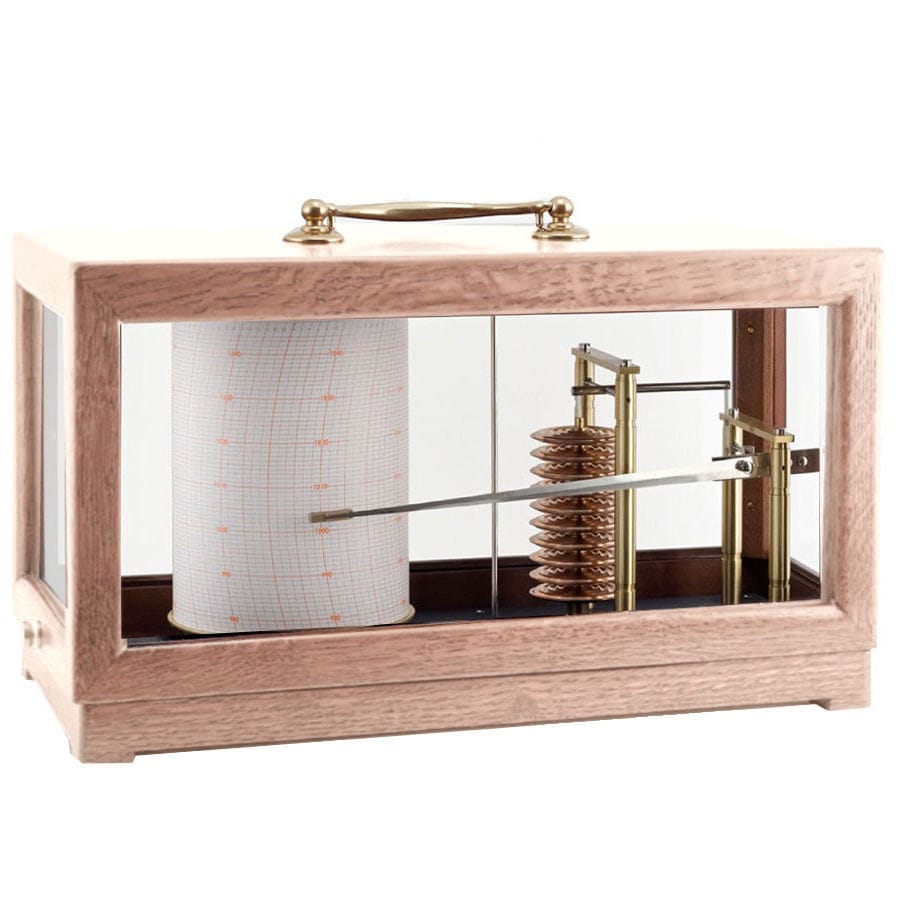 Analog barograph - GIGANTIC NATURAL - Naudet Dourde