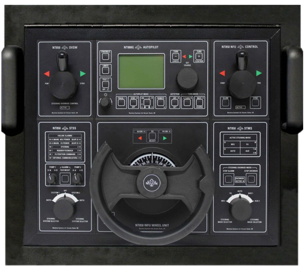 Professional boat control panel - NT850 – Type 2 - Navitron - steering ...