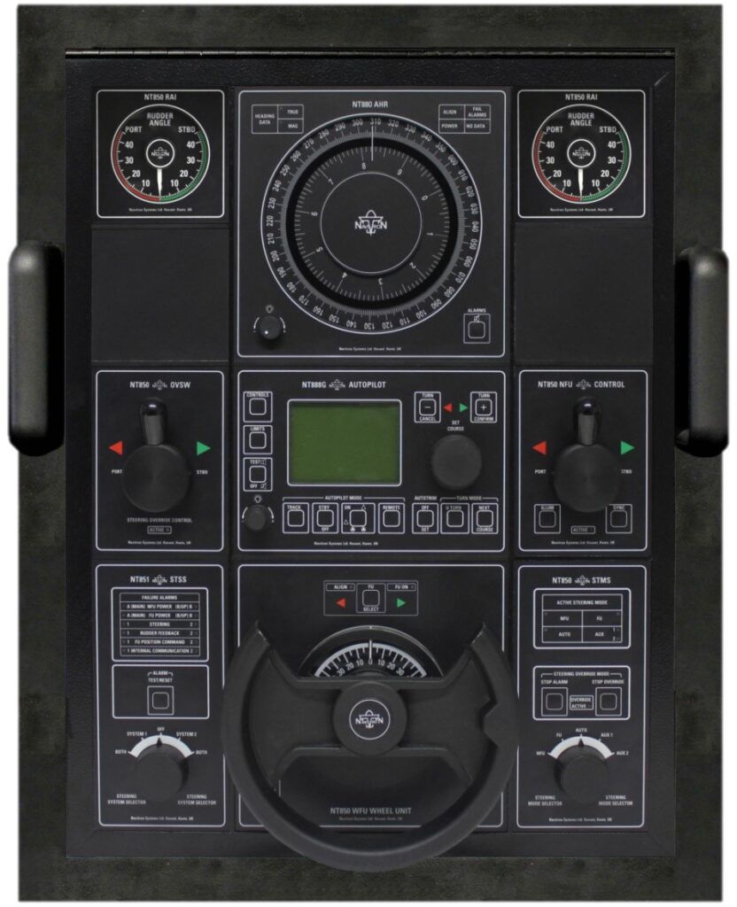 Professional boat control panel - NT850 – Type 4 - Navitron - steering ...