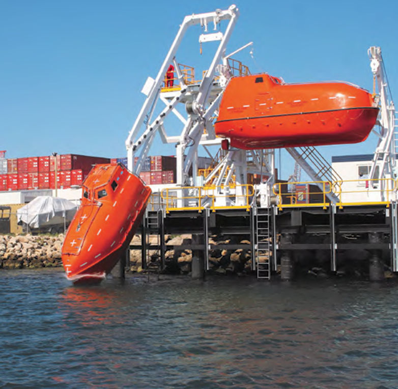 Freefall lifeboat - Survitec - for ships / SOLAS