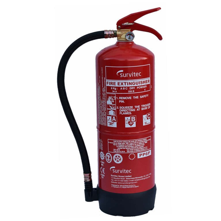 Powder-based fire extinguisher - 766995 - Survitec - portable
