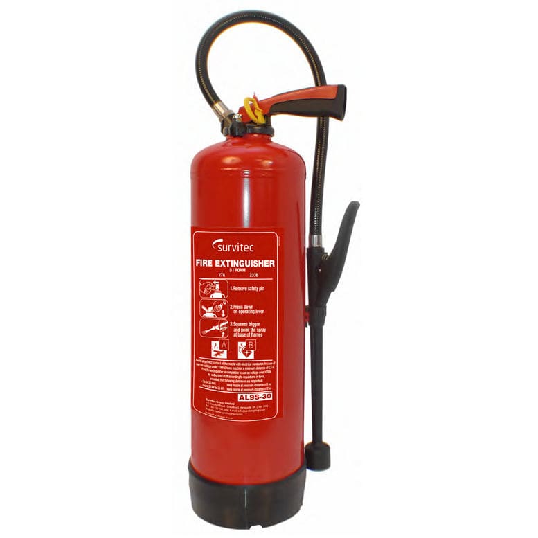 Foam fire extinguisher - 01310708 - Survitec - portable