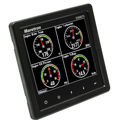 Boat display - DSM570 - Maretron - multi-function / digitall