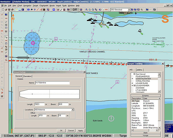 Digital electronic ECDIS-compliant nautical chart - NAVMASTER PILOT ...