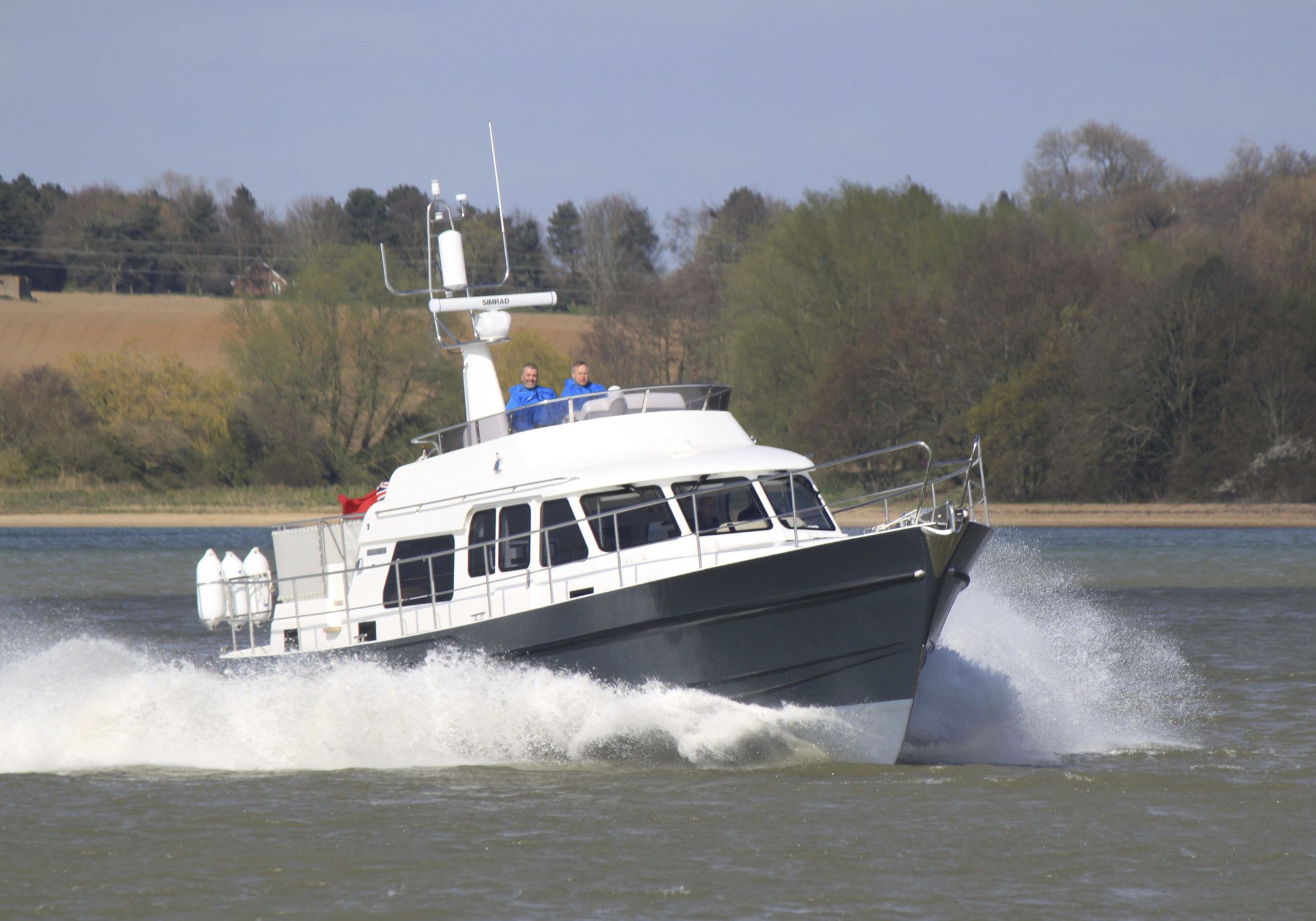 Inboard express cruiser - HARDY 42 - Hardy Marine - diesel / diesel ...