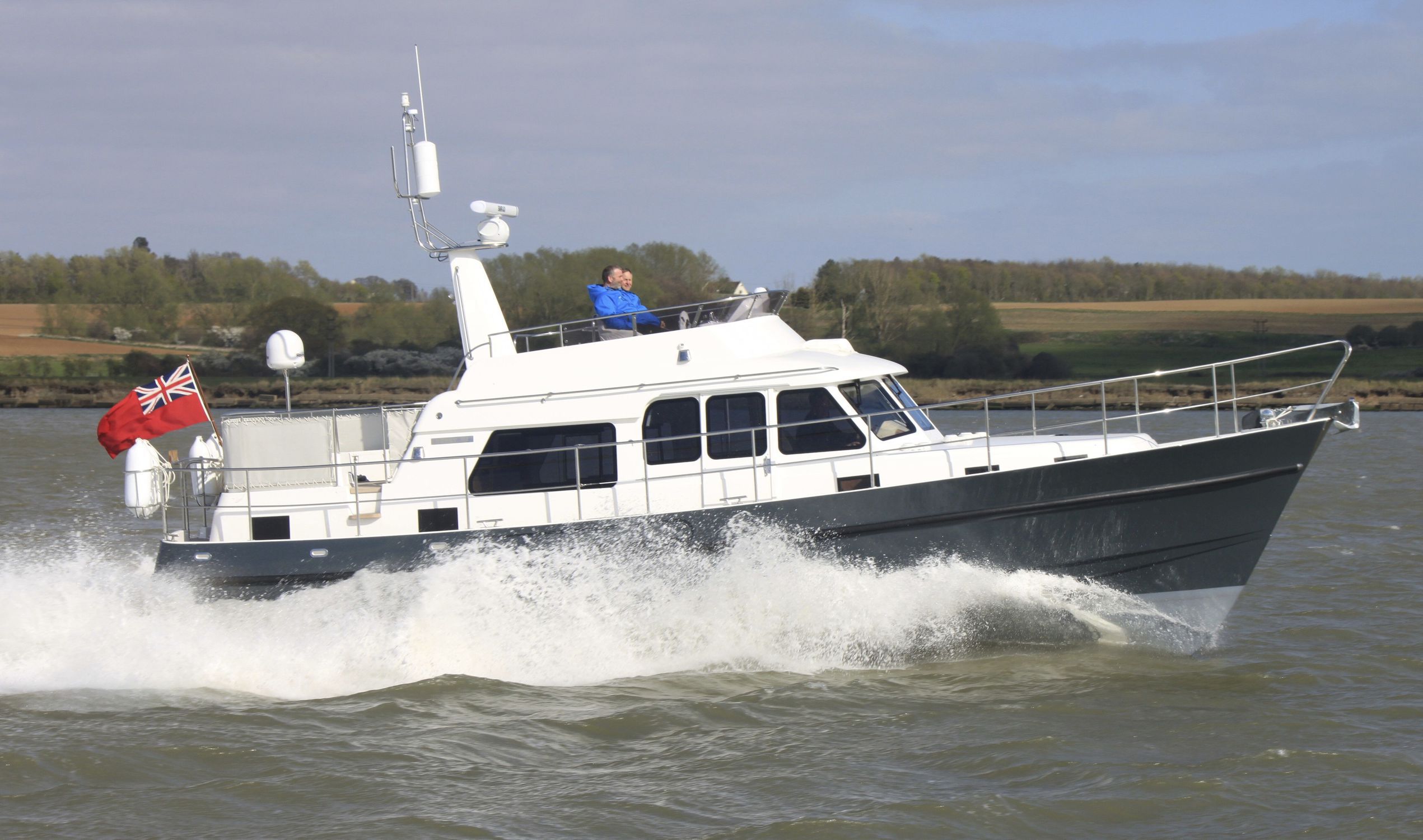 Inboard express cruiser - HARDY 42 - Hardy Marine - diesel / diesel ...