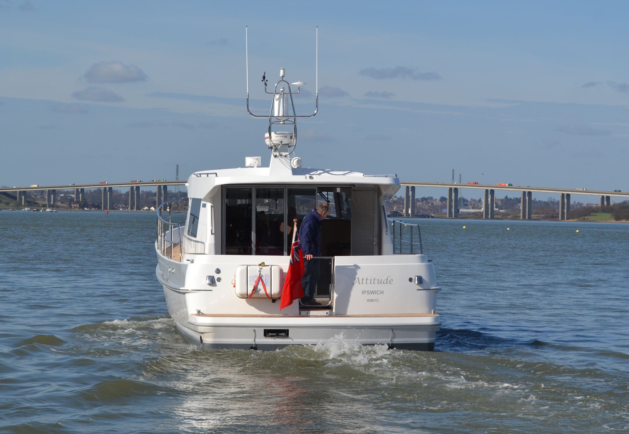 Inboard express cruiser - HARDY 40DS - Hardy Marine - diesel / semi ...