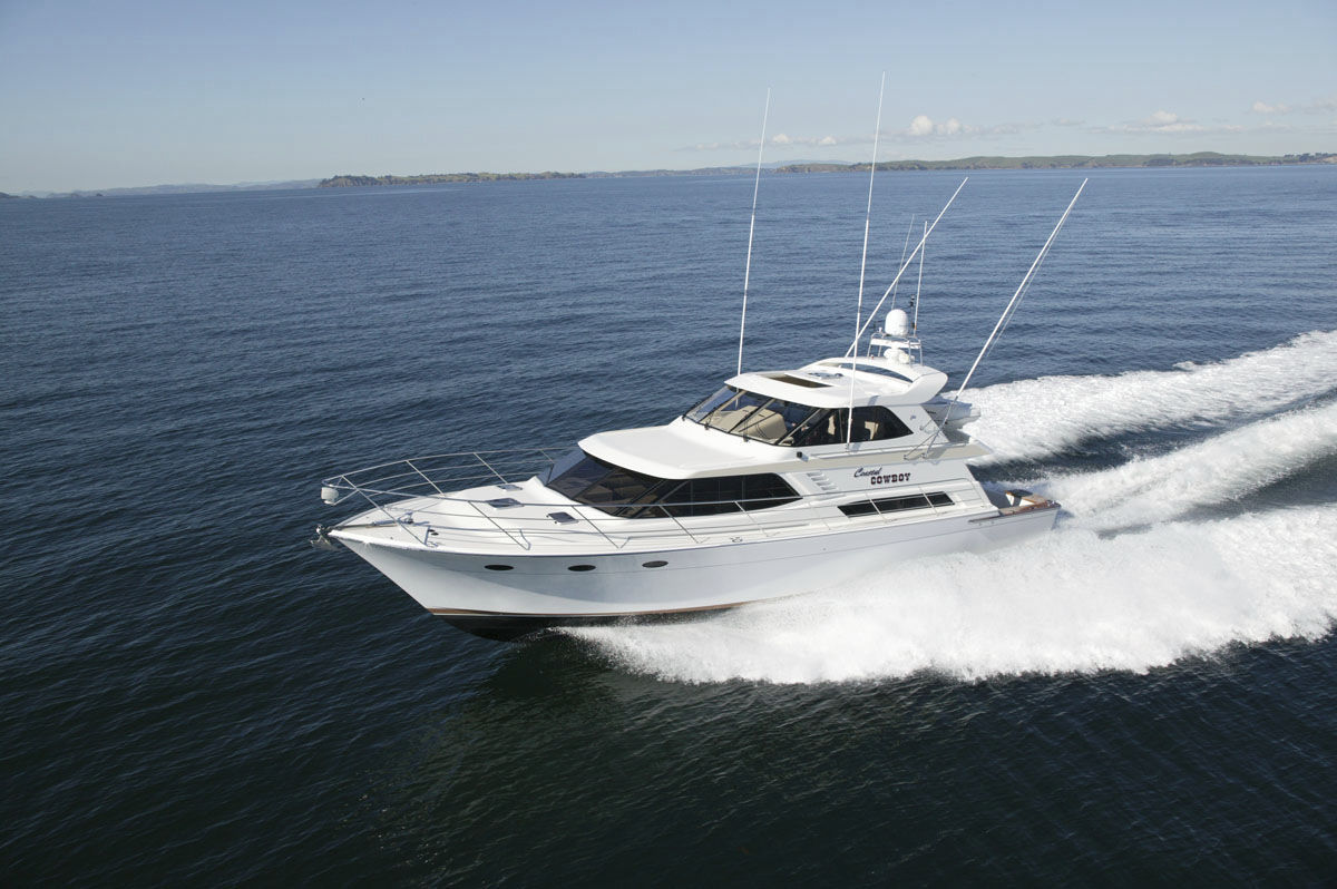 Charter motor yacht - Coastal Cowgirl - Lloyd Stevenson Boat Builders ...