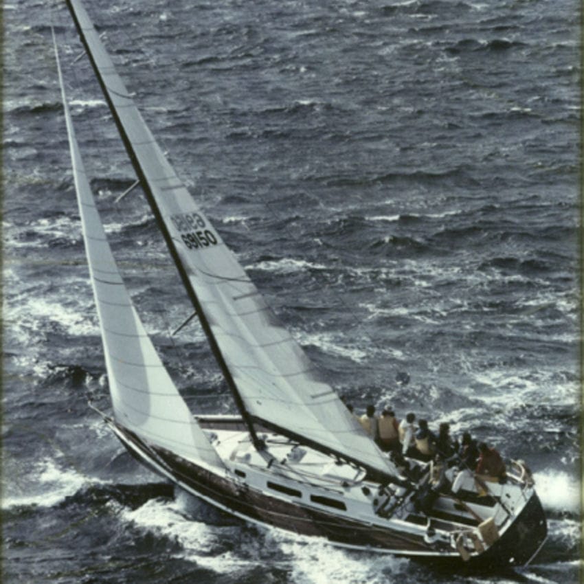 Cruising sailboat - Teddy Bear - Lloyd Stevenson Boat Builders - with ...