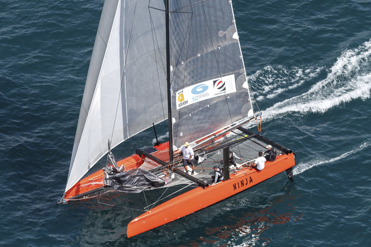 Catamaran - Ninja - Lloyd Stevenson Boat Builders - racing / open ...