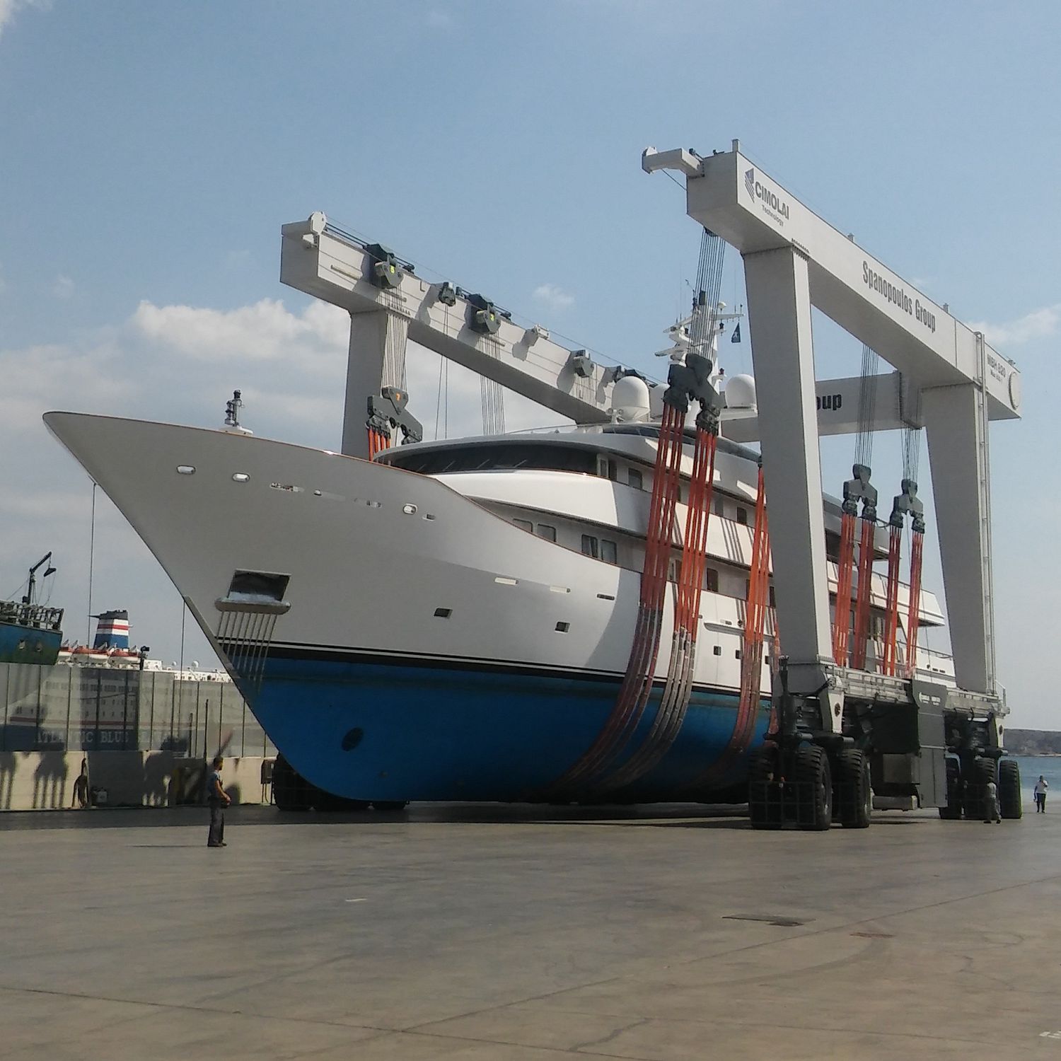 Heavy load travel lift - MBH 820 - CIMOLAI TECHNOLOGY SPA