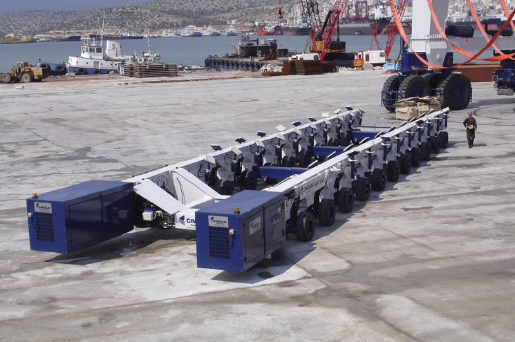 Heavy-duty handling trailer - MBT 300 - CIMOLAI TECHNOLOGY SPA - for ...