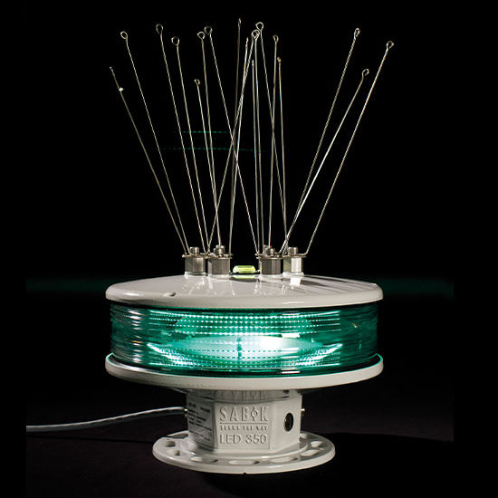 Lighthouse and beacon signalling light - 350 - Sabik Marine - LED ...
