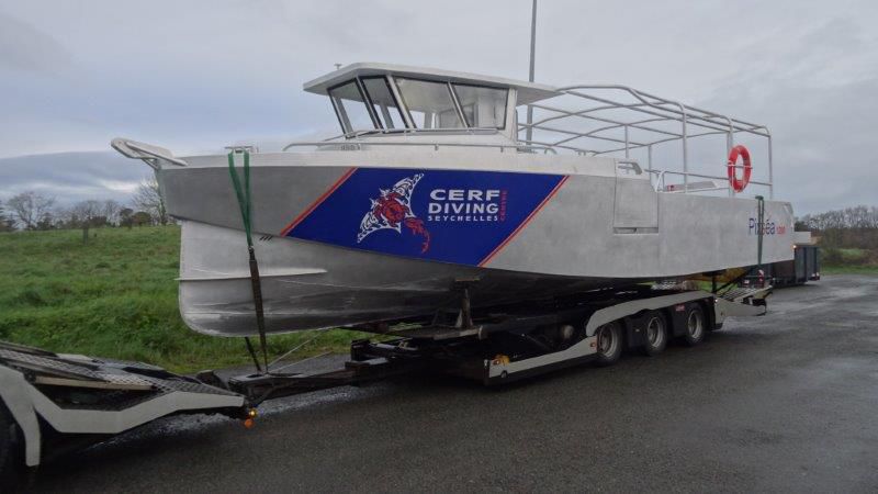 Dive support boat professional boat - PIXSEA 1200 - BORD A BORD