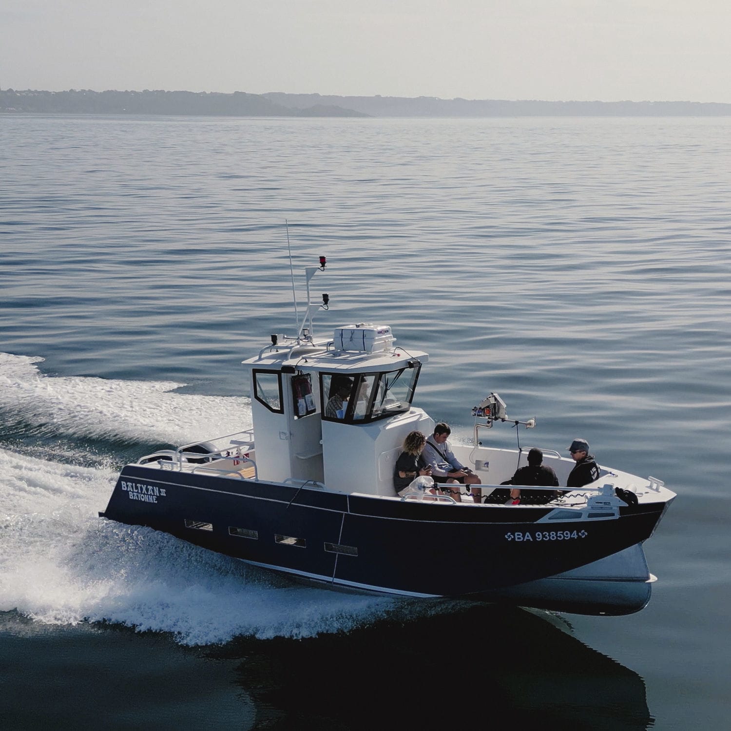 Outboard day fishing boat - SELKIE 800 PECHE PRO - BORD A BORD - twin ...