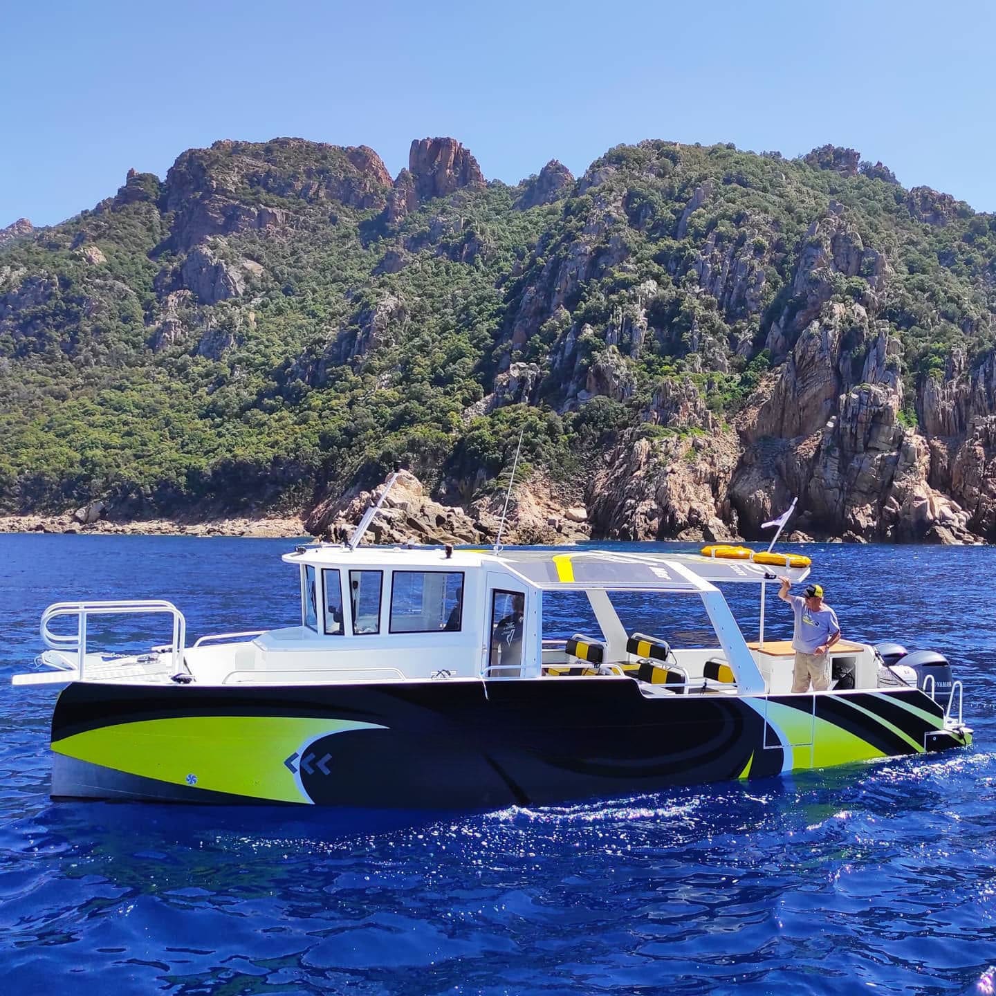 Passenger boat - ARGO 1050 - BORD A BORD - outboard / aluminum