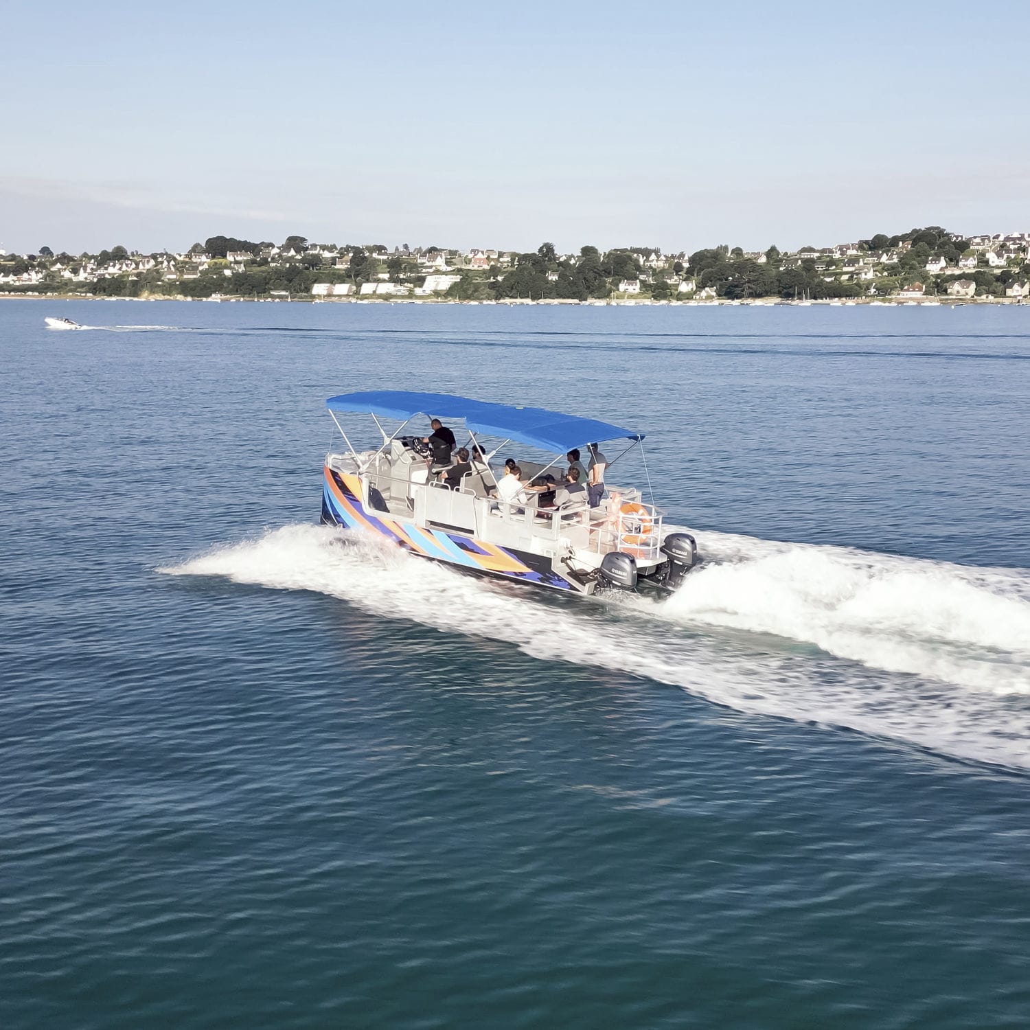 Catamaran canal boat - ARGOCAT 700 - BORD A BORD - outboard