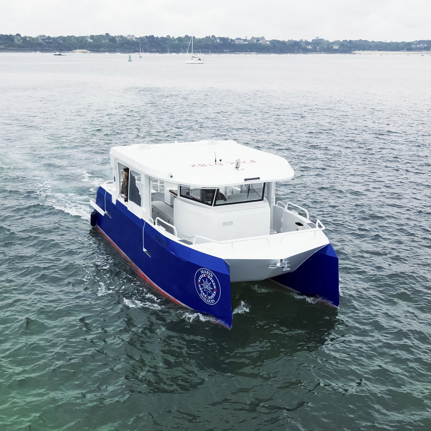 Passenger boat - ARGOCAT 1200 - BORD A BORD - dive support boat ...