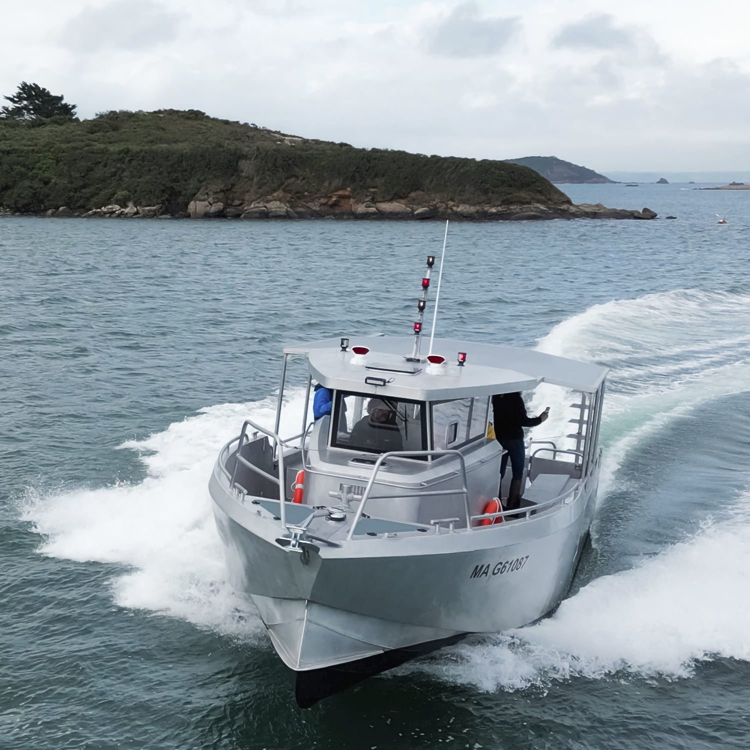 Work boat - PIXSEA 1300 - BORD A BORD - dive support boat / outboard ...