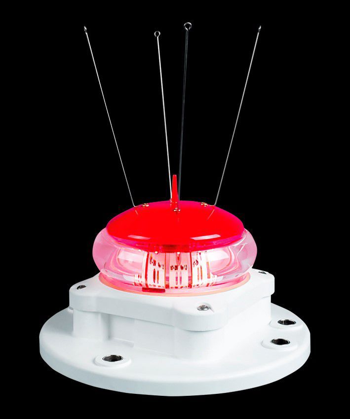 Beacon signalling light - VLB-5X-SA - Almarin - for buoy / LED / white