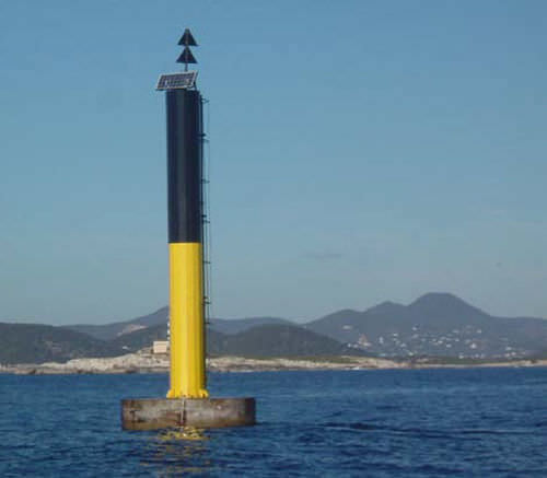 Navigational aid onshore marine beacon - ALT 7 - Almarin