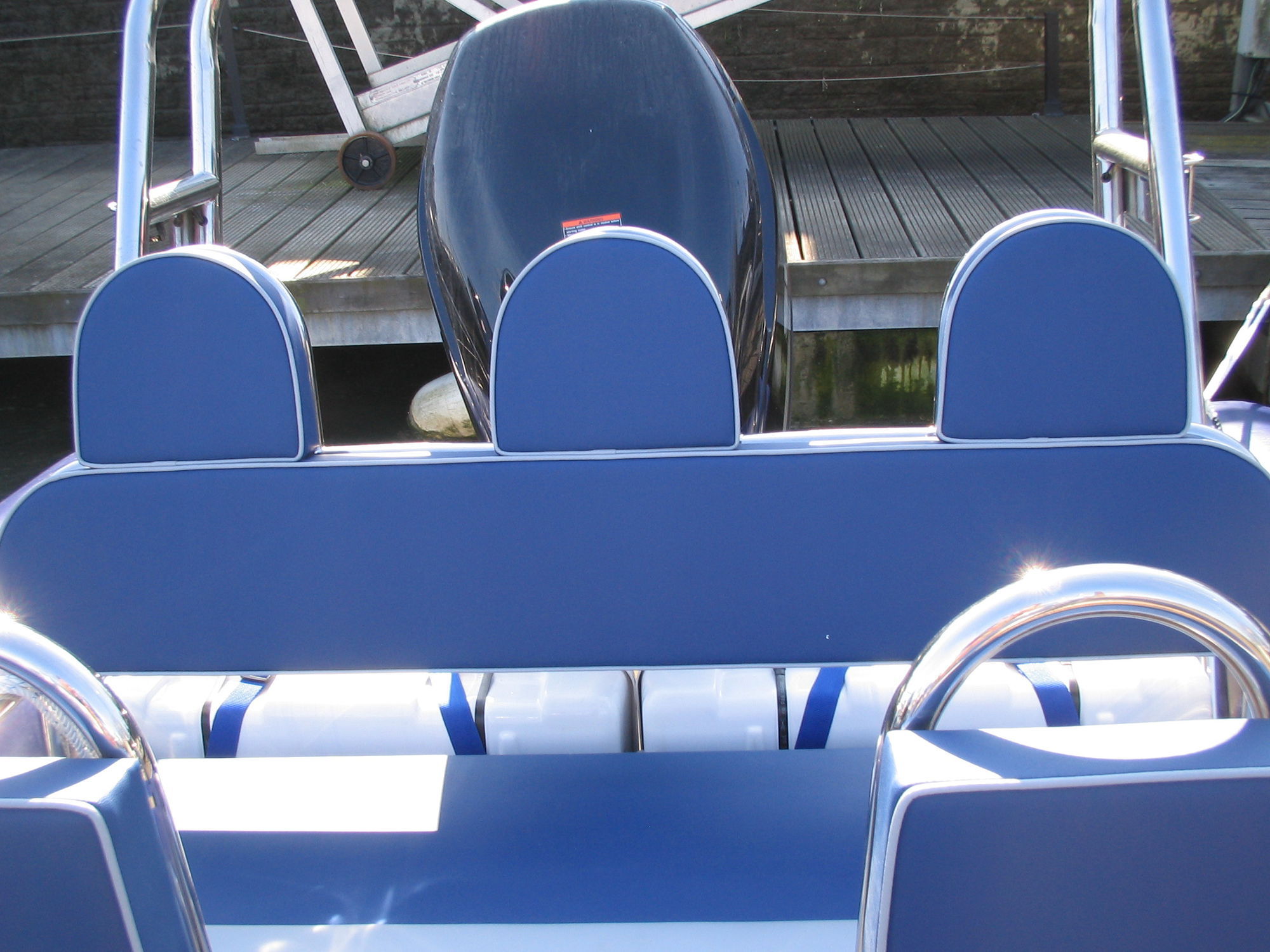 Outboard inflatable boat - RIB 900 - Solent Ribs - rigid / center ...