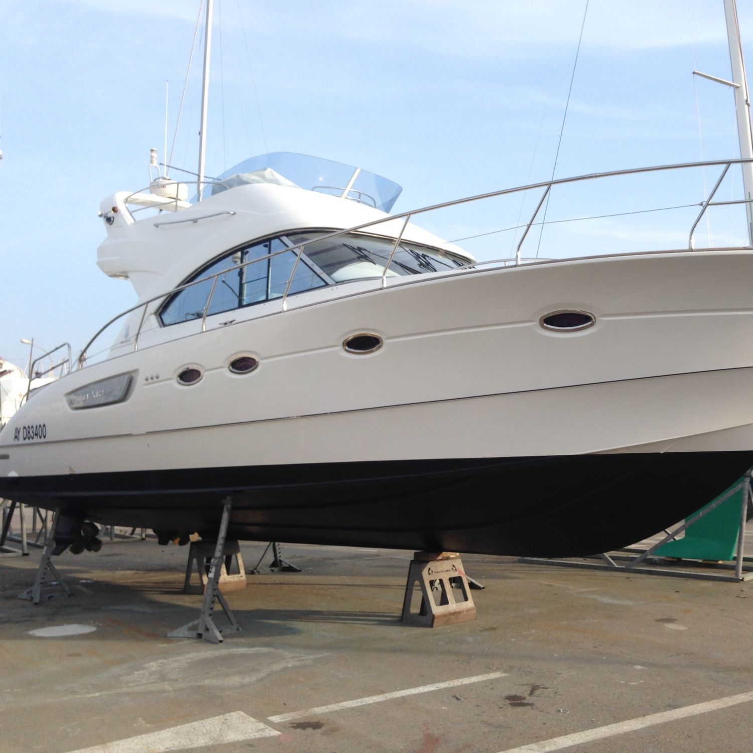 Keel boat stand - TIN - Nautipark - fixed / galvanised steel