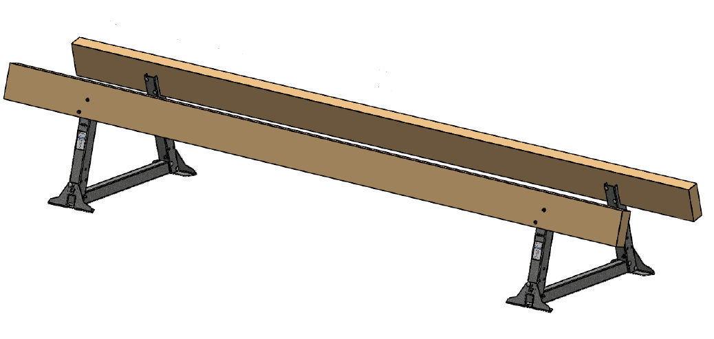 Motor boat cradle - QUICK RACK - Nautipark - mobile