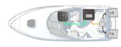 Boat trim system - ACS A - Mente Marine