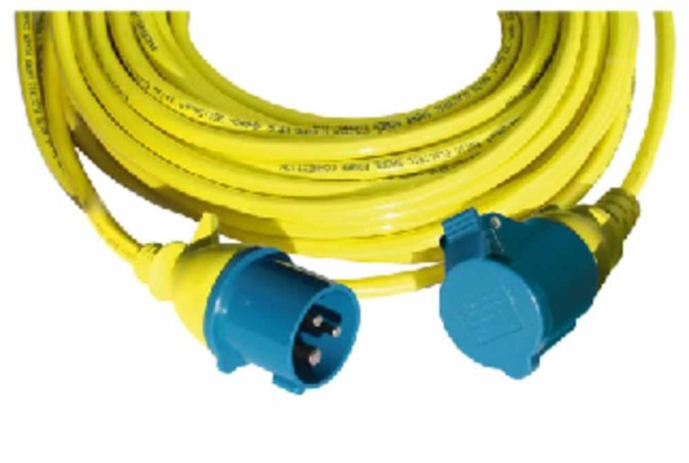 Electric cable - CEE 16A/250V - Ratio Electric BV - for docks / marine
