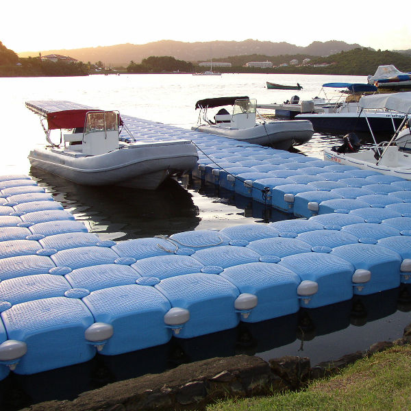 Floating dock - Cubisystem - modular / mooring / for marinas