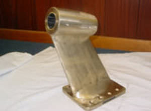 Boat propeller shaft bracket - Chatfield Engineering