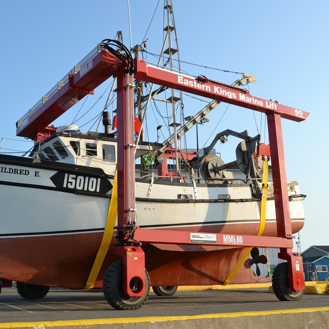 Remotely controlled travel lift - MML-60 - CONOLIFT - all-wheel ...