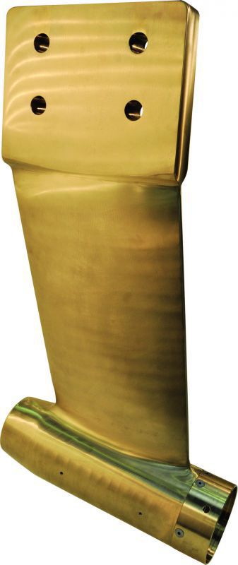 Boat propeller shaft bracket - CUSTOM - MAUCOUR FRANCE