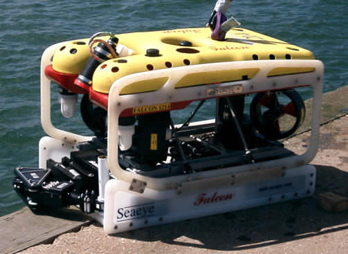 Intervention underwater ROV - SEAEYE FALCON - Silvercrest Submarines