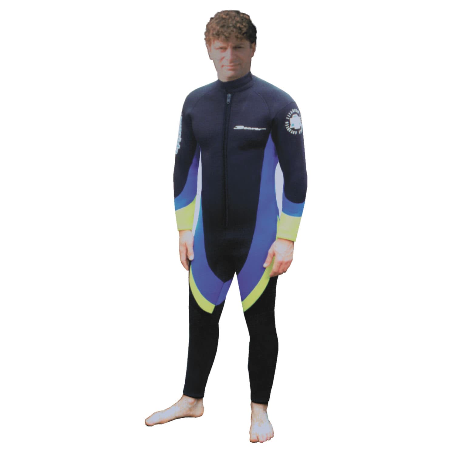 Dive semi-drysuit - Florida Ultra - Beaver - long-sleeve / one-piece / body