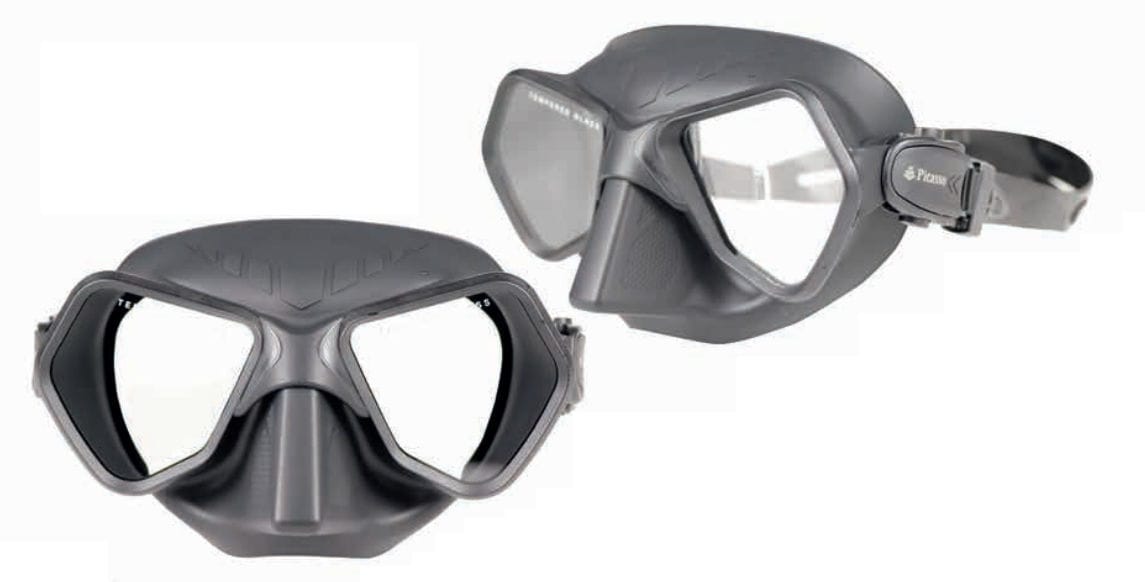 Dual-lens dive mask - MINIMA - Picasso SG - for professional diving