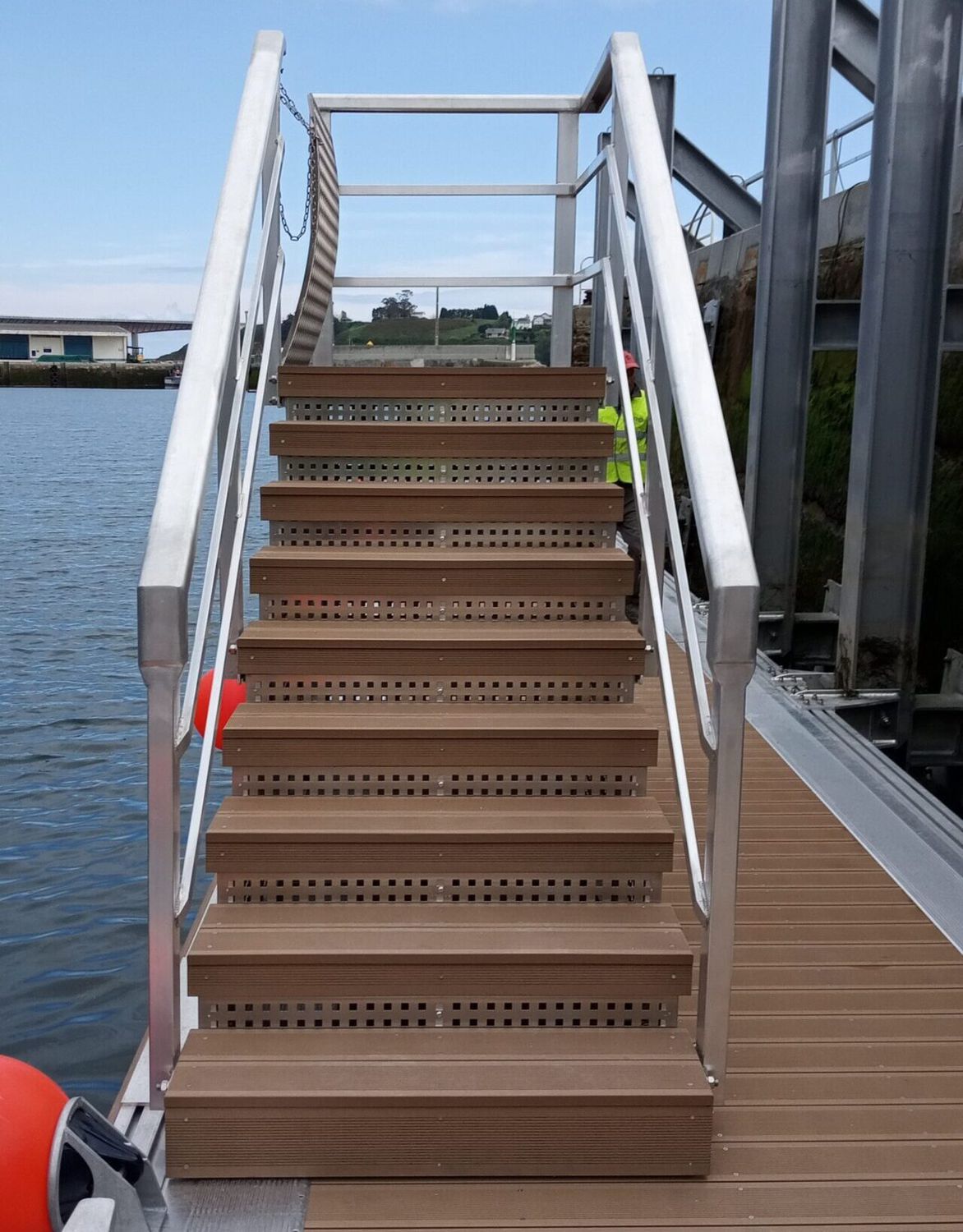 Dock staircase - Ronáutica Quality Marinas SLU - for marinas