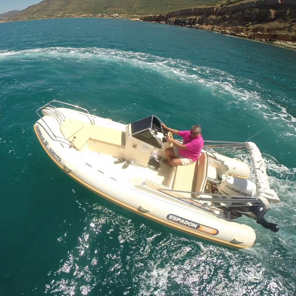 Outboard inflatable boat - 550 CL - ESPADON CONCEPT - rigid / side ...