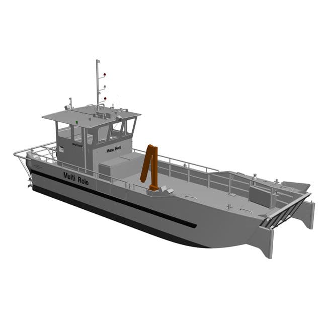 Work boat - McMullen & Wing - inboard / aluminum