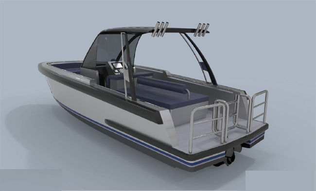 Inboard center console boat - Flying Fish - McMullen & Wing - dive ...