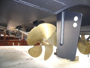 Yacht rudder blade - WING - Aritex