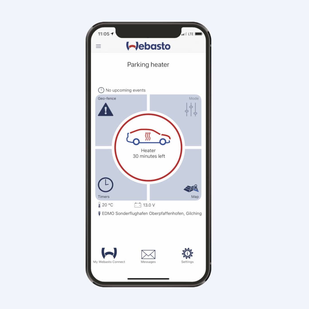 Monitoring app - ThermoConnect - Webasto - control / marine