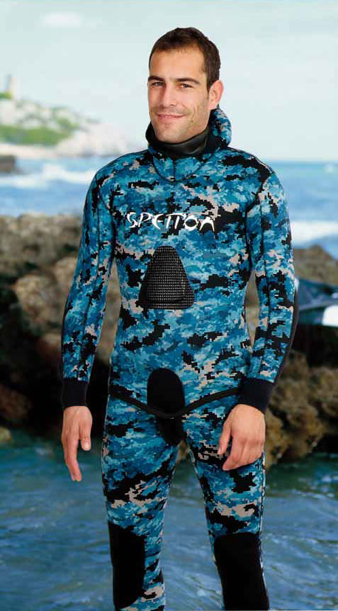 Spearfishing suit - PACIFIC DIGITAL - SPETTON - two-piece / 3 mm / unisex
