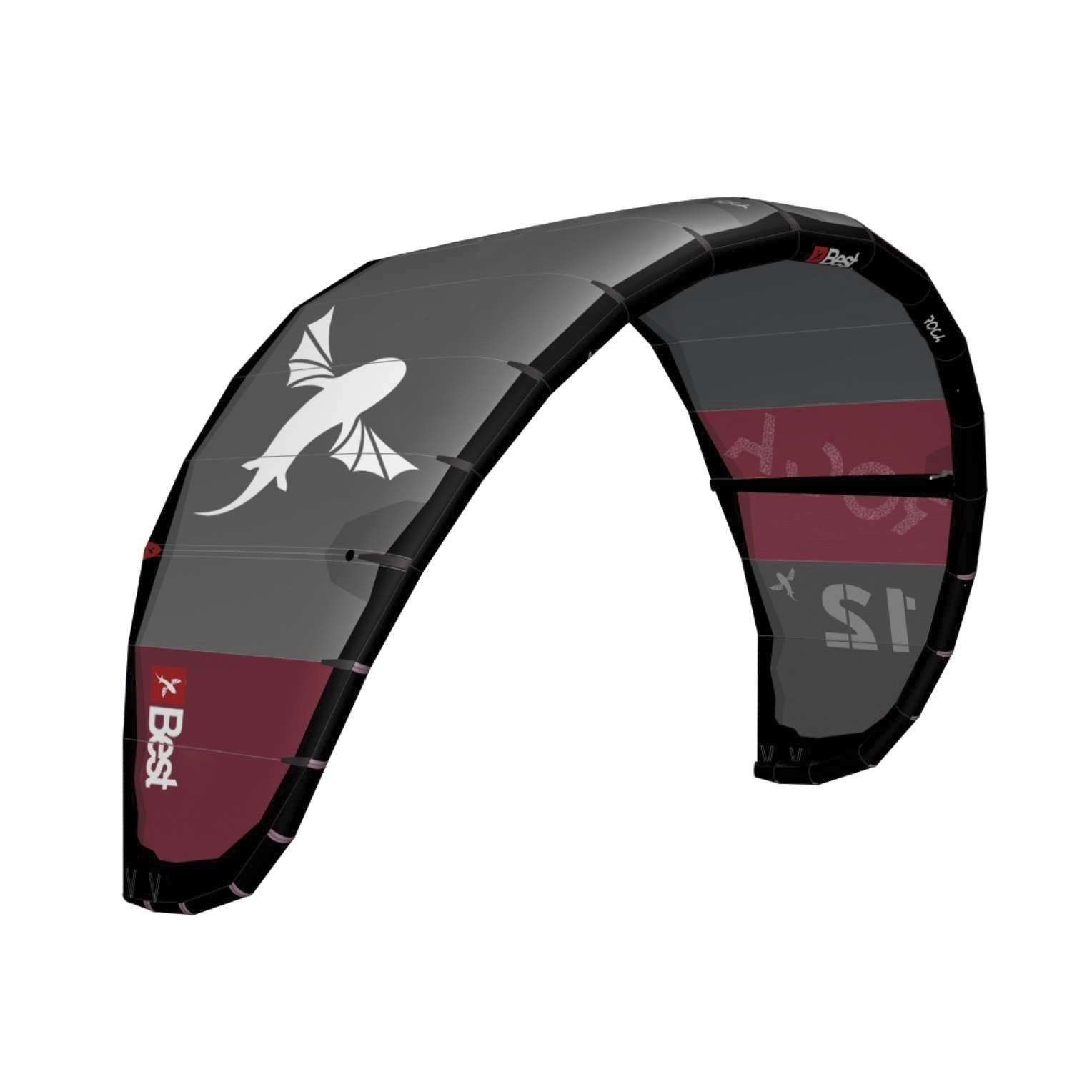 C-shape kitesurf kite - Roca v4 Tarifa - Best Kiteboarding - fast