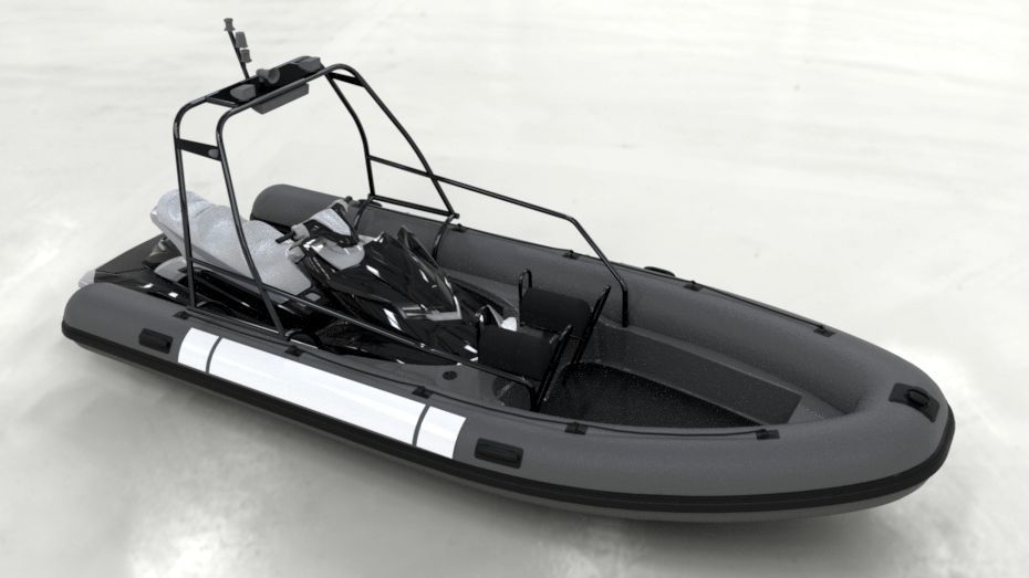 Jet-ski propelled professional boat - PRO 575 - Sealver - patrol boat ...