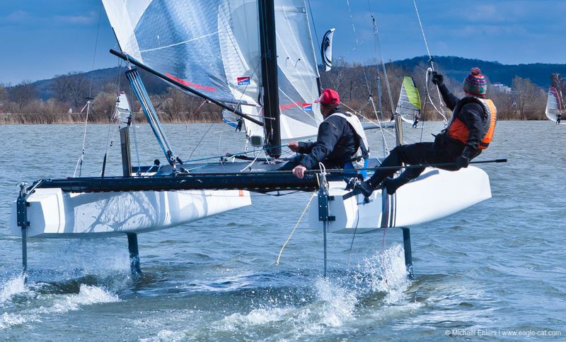Foiling sport catamaran - 20 HF - Eagle Catamarans - coastal racing ...