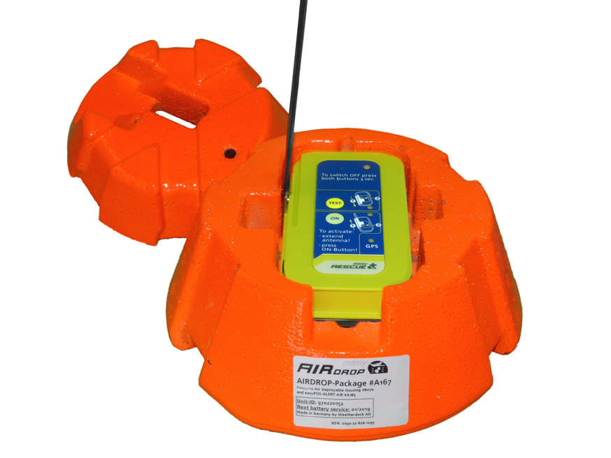 Ship AIS - A166 easyAIRDROP-RESCUE - Weatherdock AG - SART