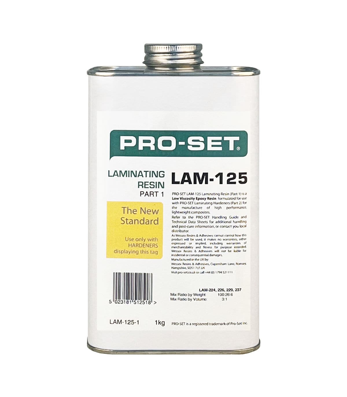 Epoxy resin - LAM-125 - Directeck - laminating / high-performance