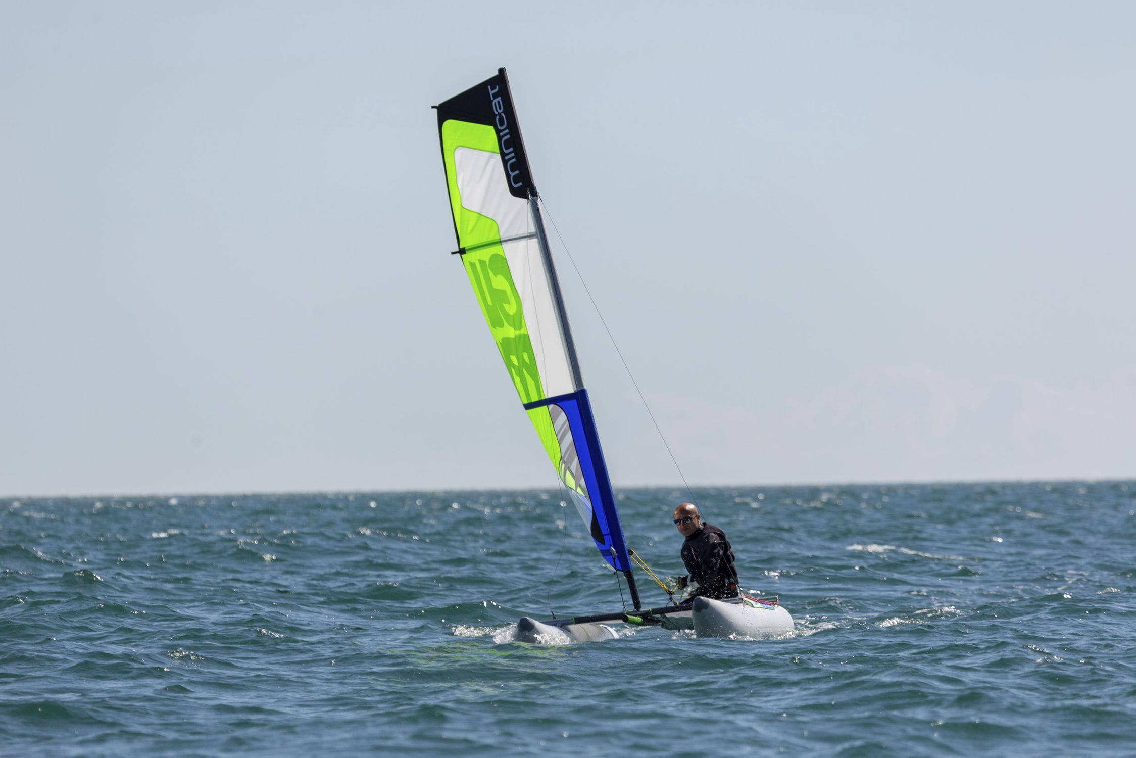 Inflatable sailing dinghy - 3.0 - MiniCat Worldwide - single-handed ...